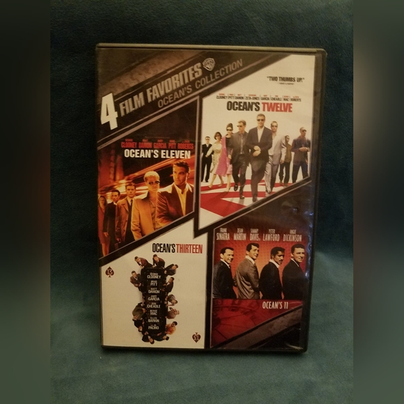 Media | Oceans Eleven 4 Movie Dvd Set | Poshmark